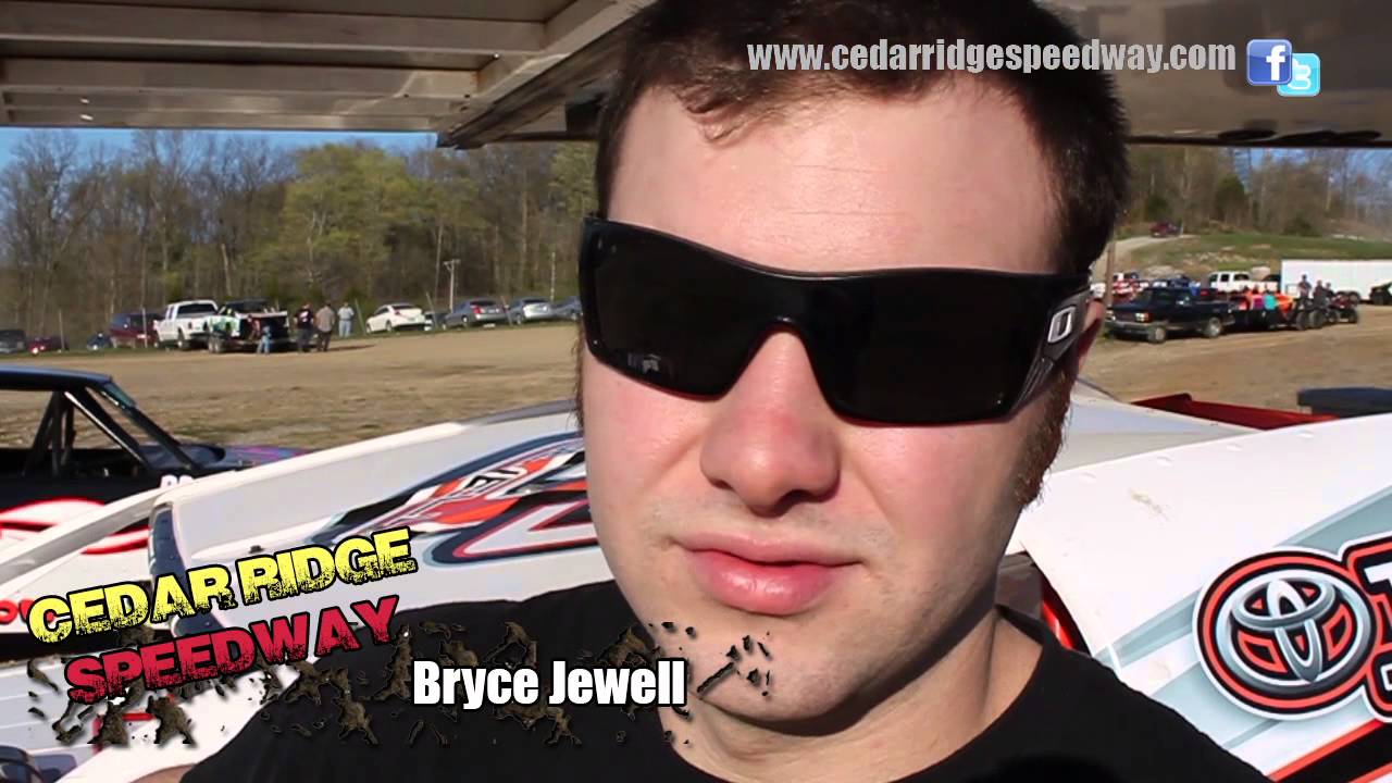 Cedar Ridge Speedway MEET THE DRIVERS: Bryce Jewell - YouTube