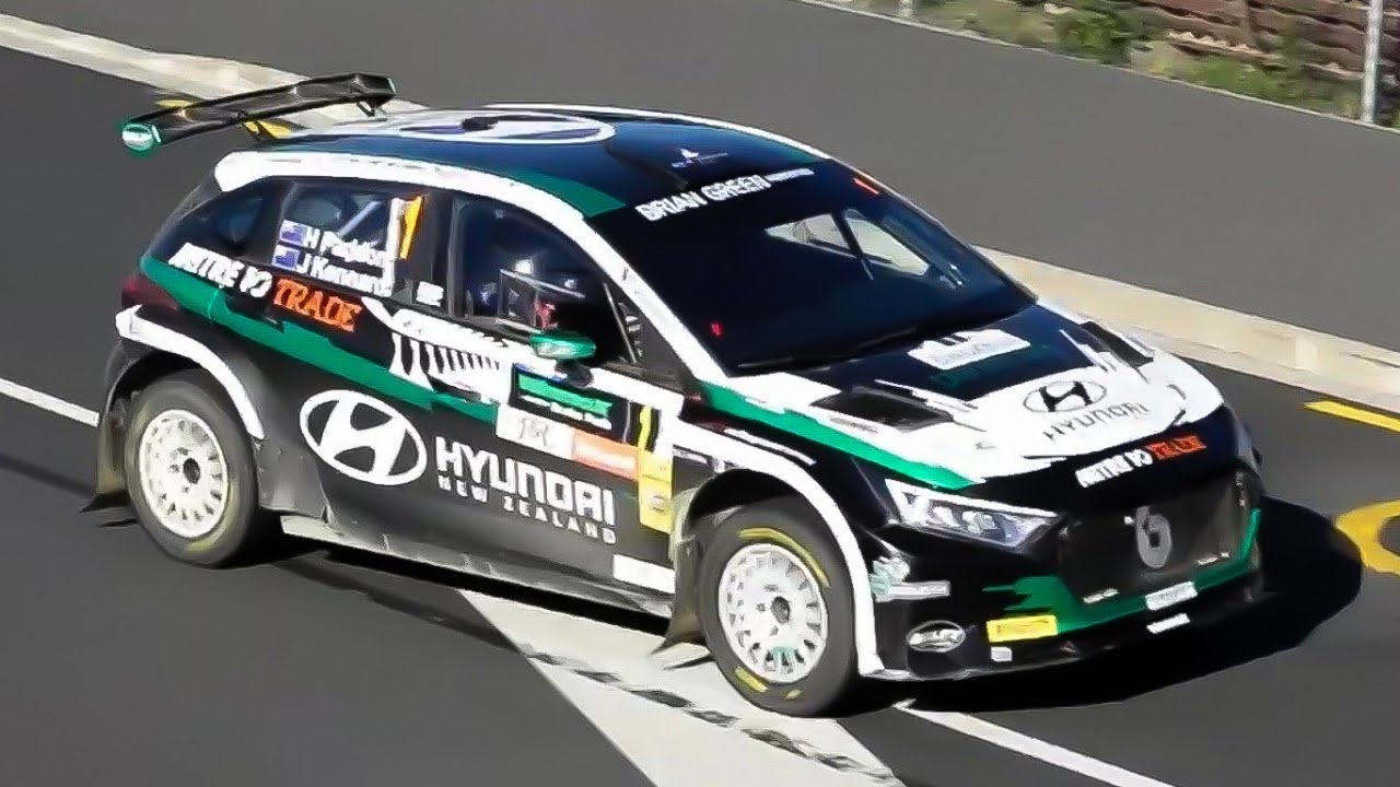 Otago Rally SS8 Tarmac Super Stage 2023 - YouTube
