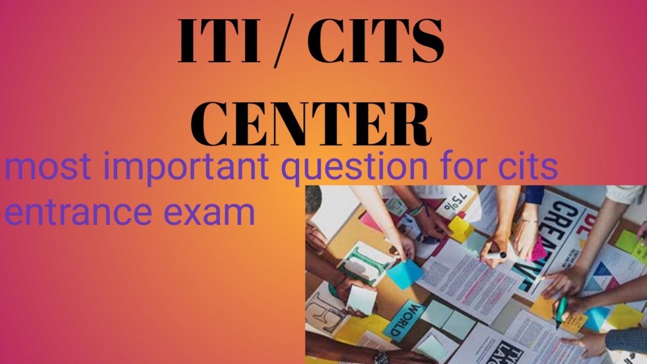 ITI /CITS important pdf - YouTube
