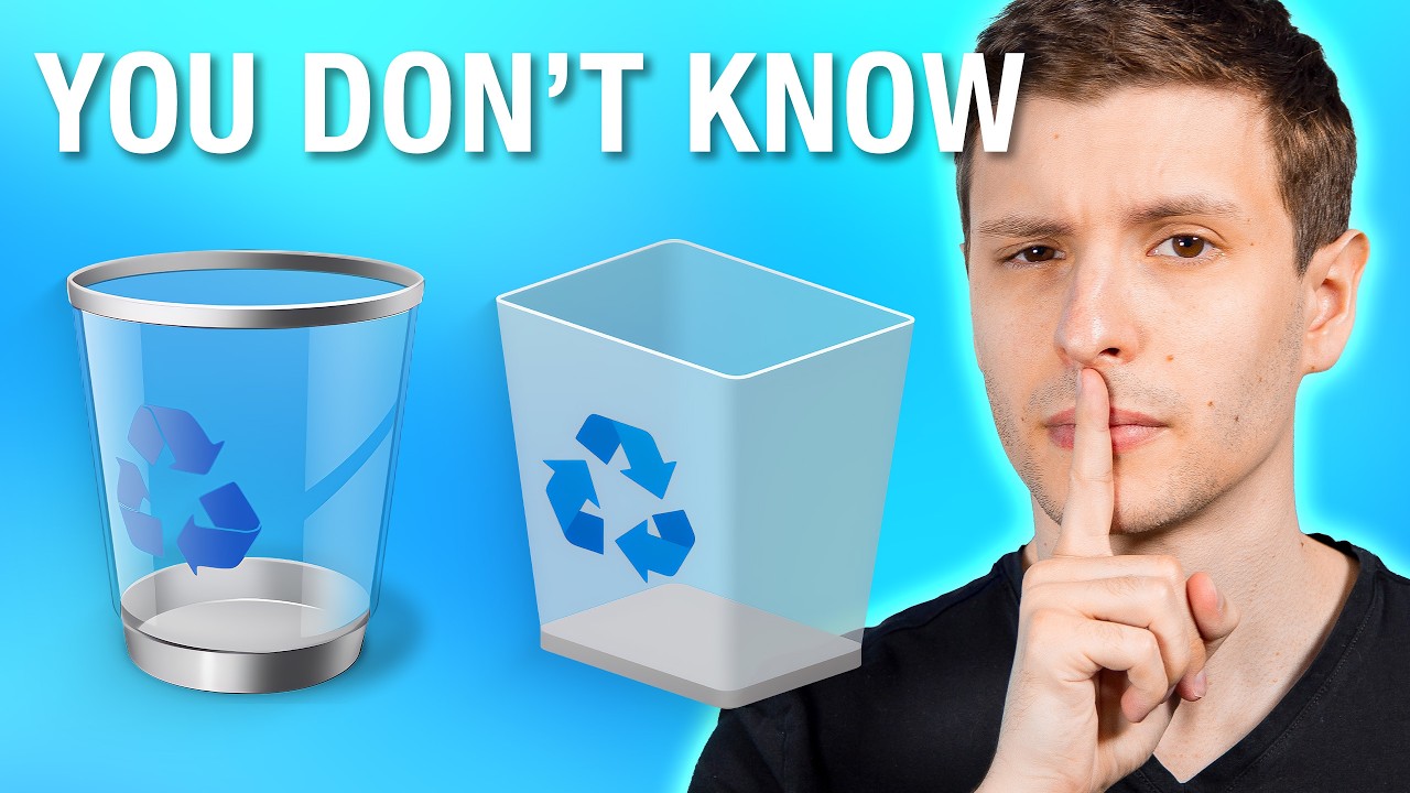 Secrets of The Windows Recycle Bin - YouTube