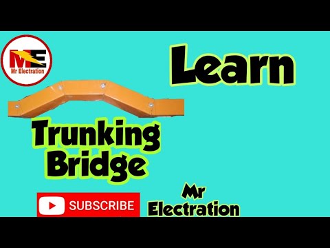 Trunking bridge bend How to make a trunking bridge - YouTube