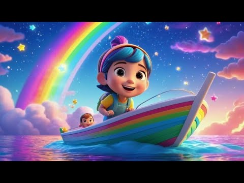 Sail the River Row Row Fun | Fun Rowing Song for Kids | Learn Counting ...