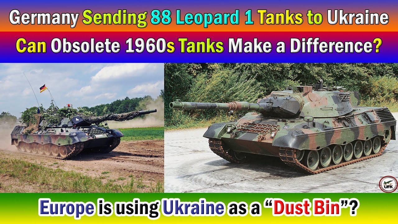 Germany Sending 88 Leopard 1 Tanks to Ukraine. Can Obsolete 1960s Tanks ...