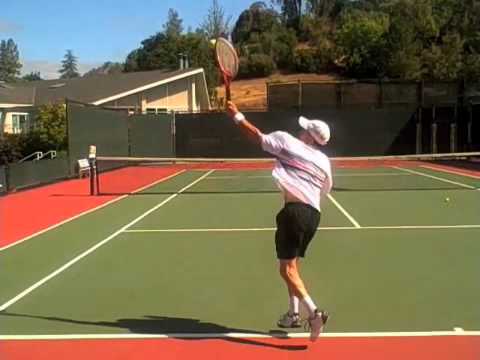 Side Spin Serve - Two Comparative Views - YouTube