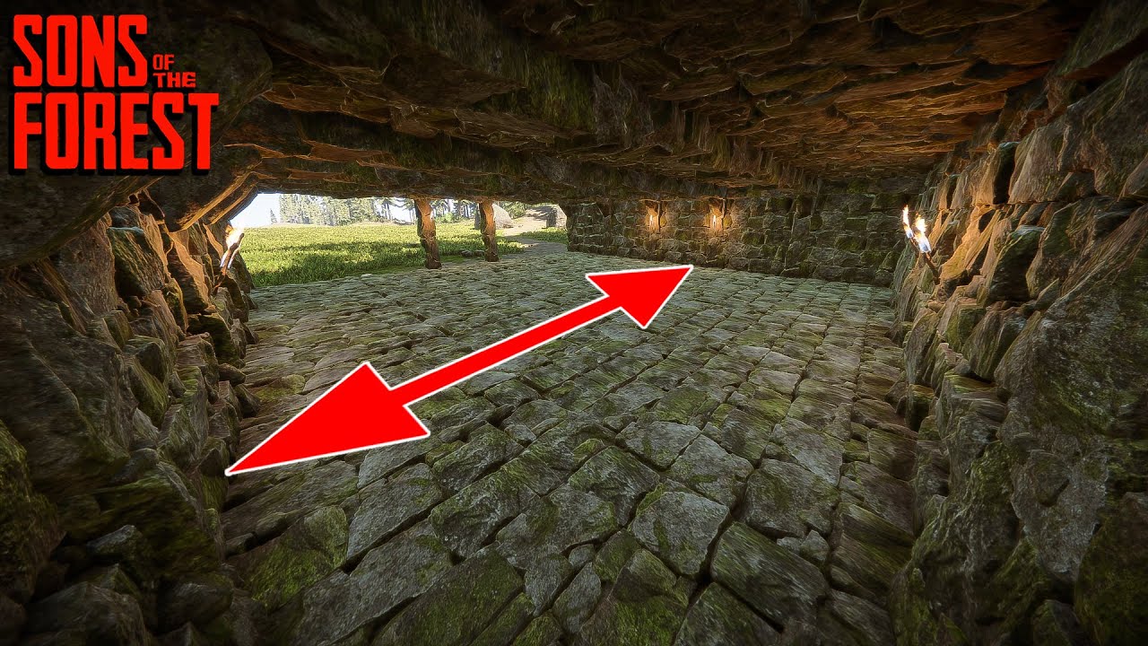 How To Build Huge Open Stone Rooms Without Columns In Sons Of The ...