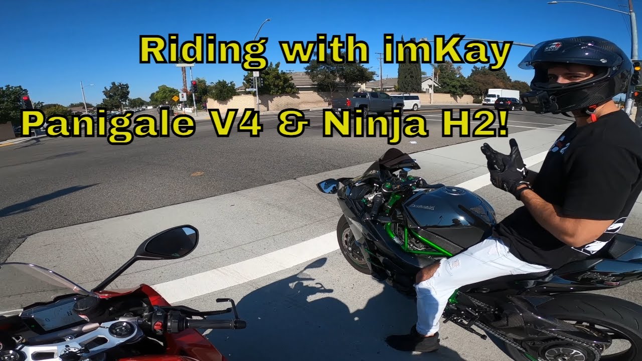 imKay's Ninja H2 & my Panigale V4 | Part 1 of 3 - YouTube