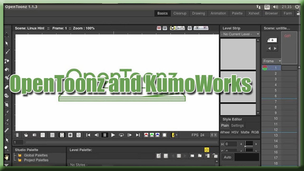 OpenToonz and KumoWorks Download and Install Tutorial | OpenToonz - YouTube