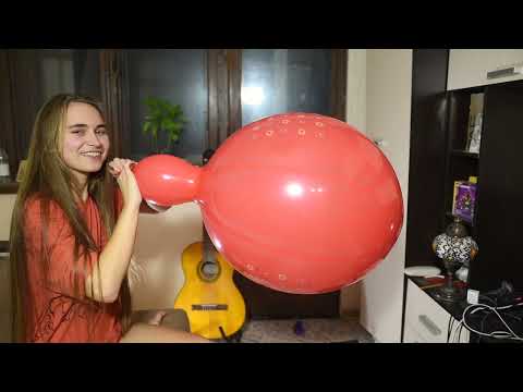 blow to pop punchball balloon by Ilka