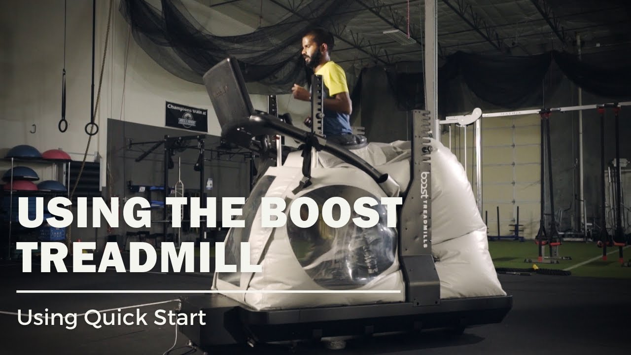 Boost Treadmills Quick Start Video - YouTube
