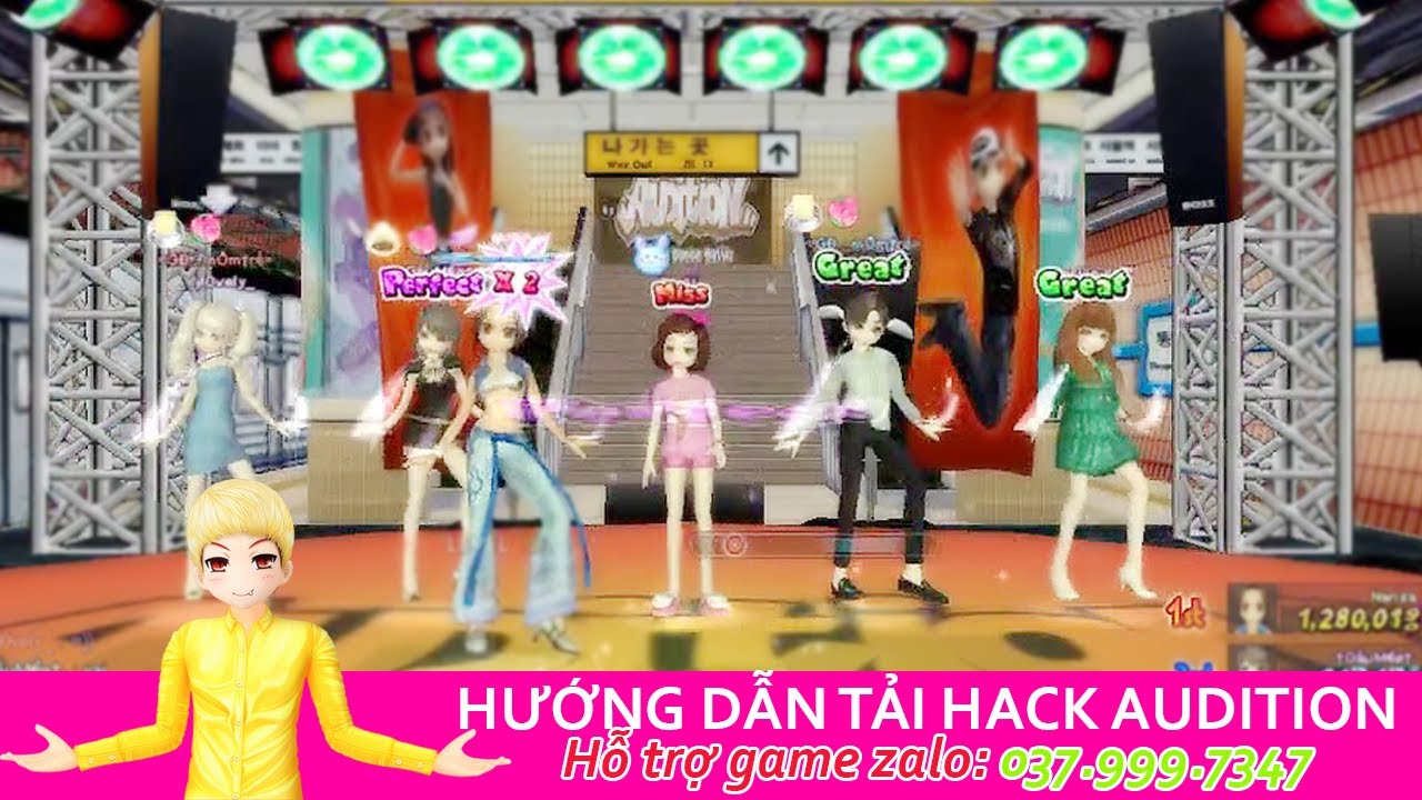 Hướng dẫn cài đặt setup auto hack perfect game Audition bằng KModz ...