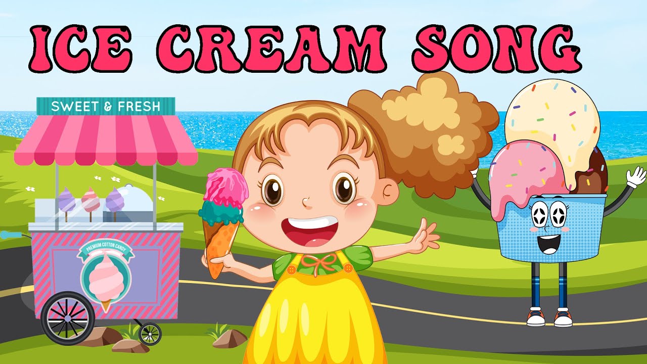 The Ice Cream Song|tiny tots|Ice Cream Song at the Park|toddler ...