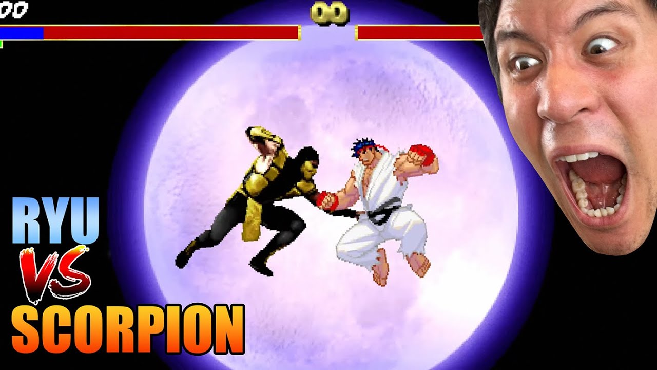 Ryu vs. Scorpion REACTION (Ancient Youtube Classic) - YouTube