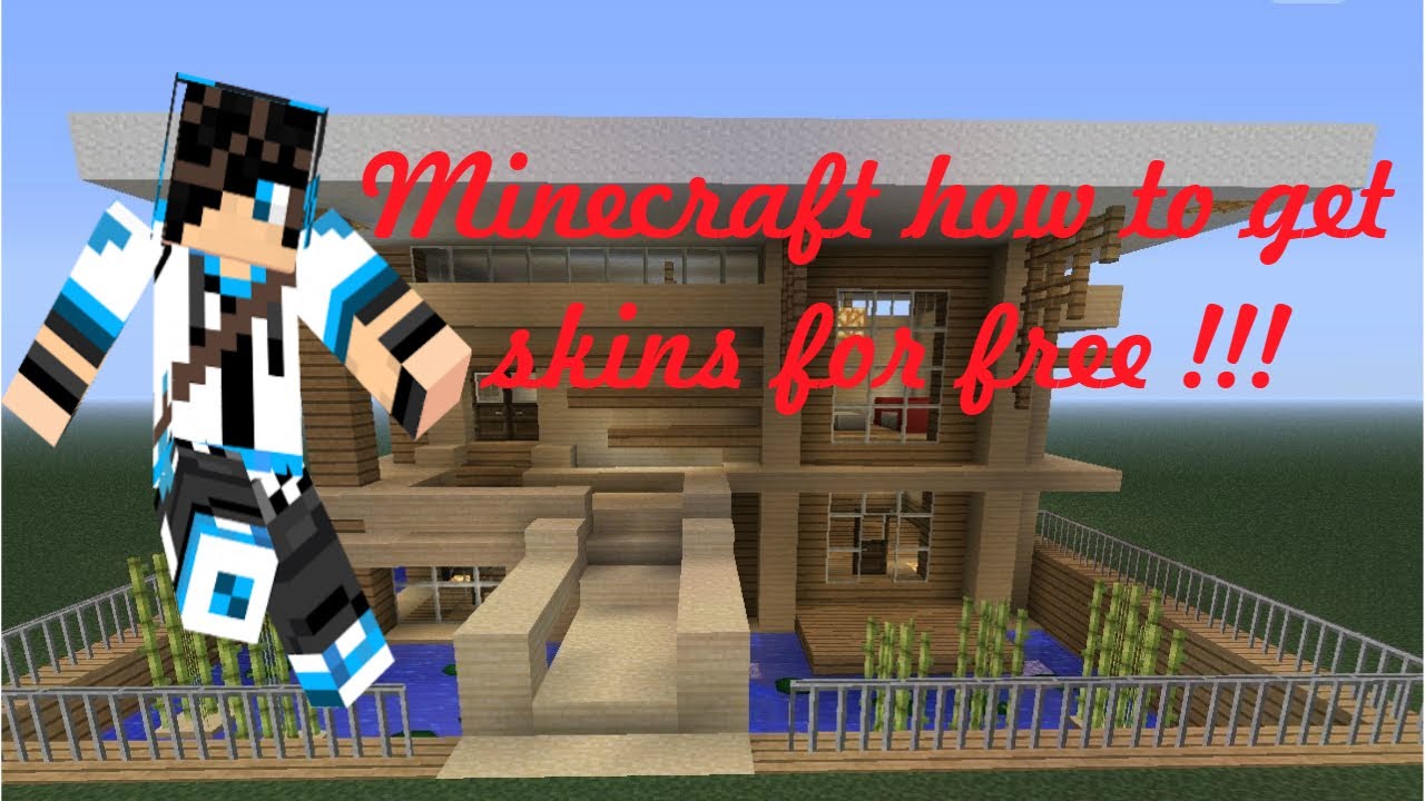 Minecraft PC how to get skins for free !!! - YouTube