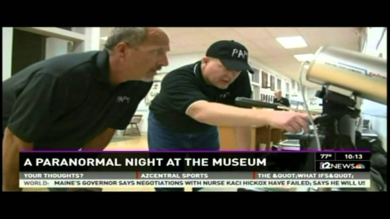 Phoenix Arizona Paranormal Society (PAPS) New Special Channel 12 - YouTube