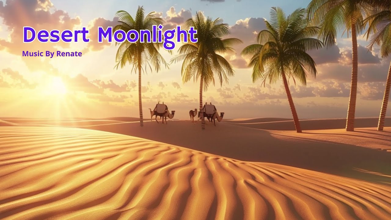 Desert Moonlight - Oriental, Tunisian, ambient, oud, darbouka, mezoued ...