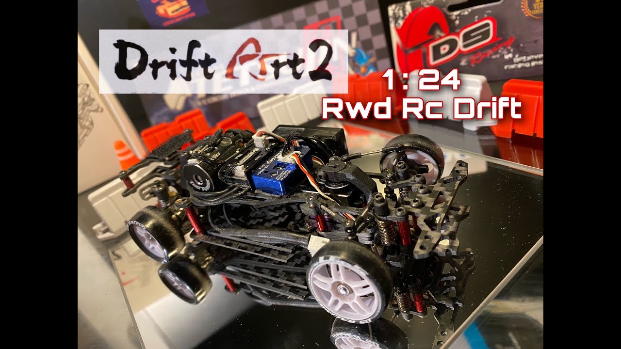 [ Drift art 2 ] 1:24 Rwd Drift rc mini-z body 1:28 drz bmr-x trc gld ...