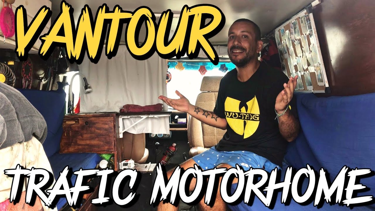 ⚠️ VAN TOUR de nuestra Casita ️ Renault Trafic 1994 MOTORHOME 🚐 *3 años ...
