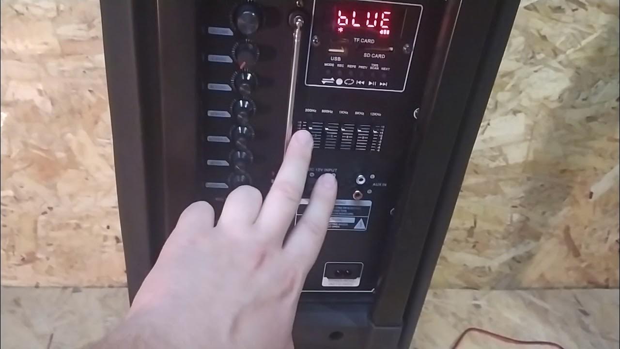 Блютуз Колонка эльтроник 20-14 - YouTube