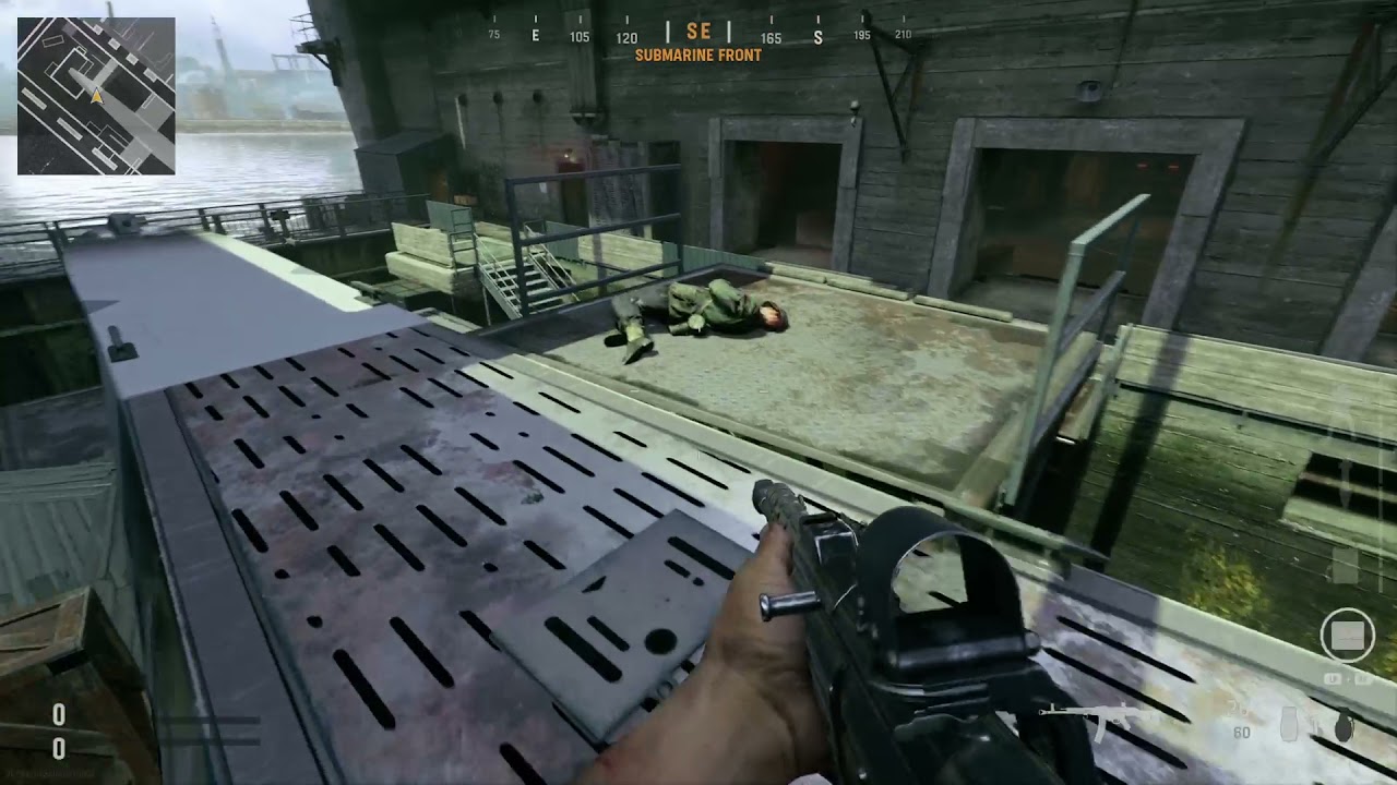 Vanguard Sub Pens Map Glitch - YouTube