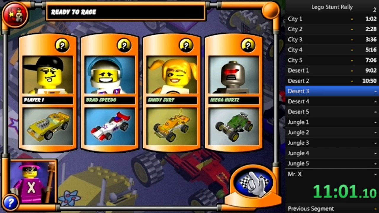 Lego Stunt Rally Championship Mode in 43:02 - YouTube