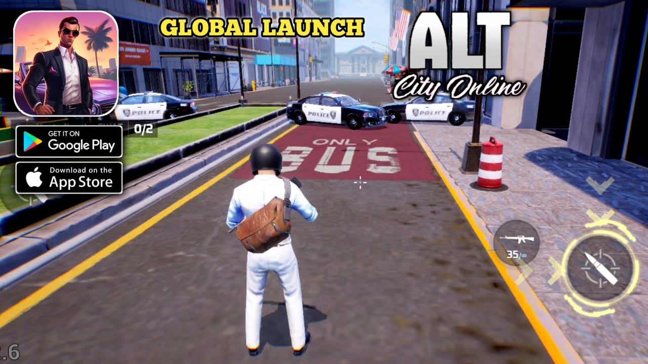 ALT City: Gangstar mafia games - GLOBAL LAUNCH - Gameplay (Android,IOS ...