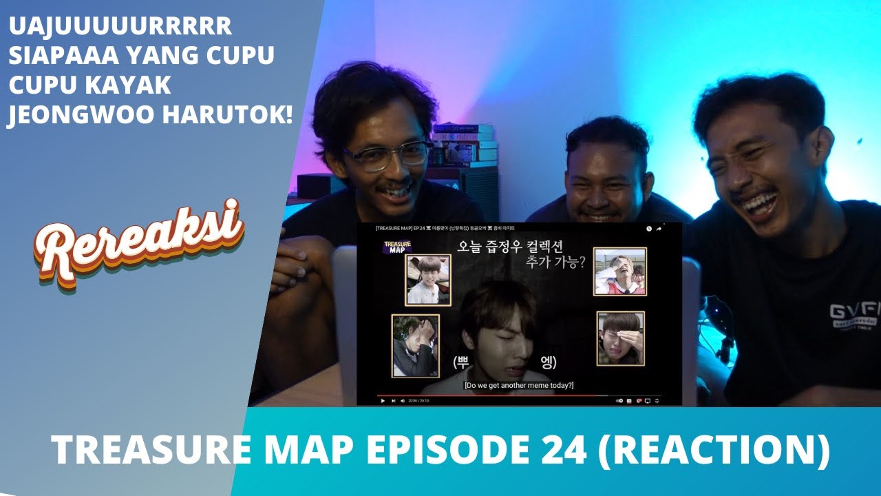 TREASURE MAP EPISODE 24 HORROR EDITION (REACTION) - YouTube