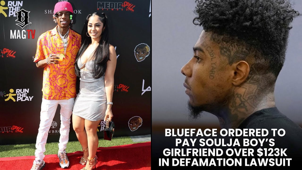 Soulja Boy Reacts After His "BM" Jackie Wins $123k Defamation Lawsuit Against Blueface! 💰 - YouTube