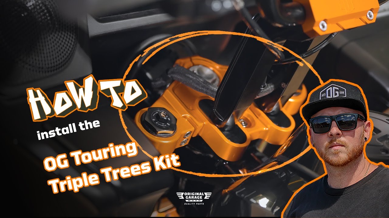 How to Install the OG Touring Triple Trees for Harley Davidson Touring ...