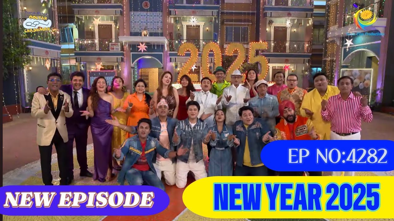 NEW EP:4283 Taarak Mehta Ka Ooltah Chashmah ! New Year 2025! तारक मेहता का उल्टा चश्मा Promo ...