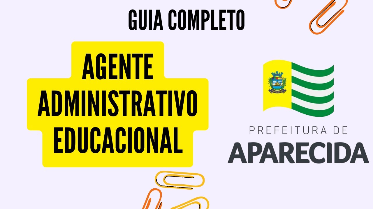 Agente Administrativo Educacional: GUIA COMPLETO 📚 - Concurso da ...