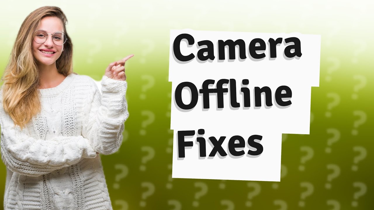 What does camera offline mean? - YouTube