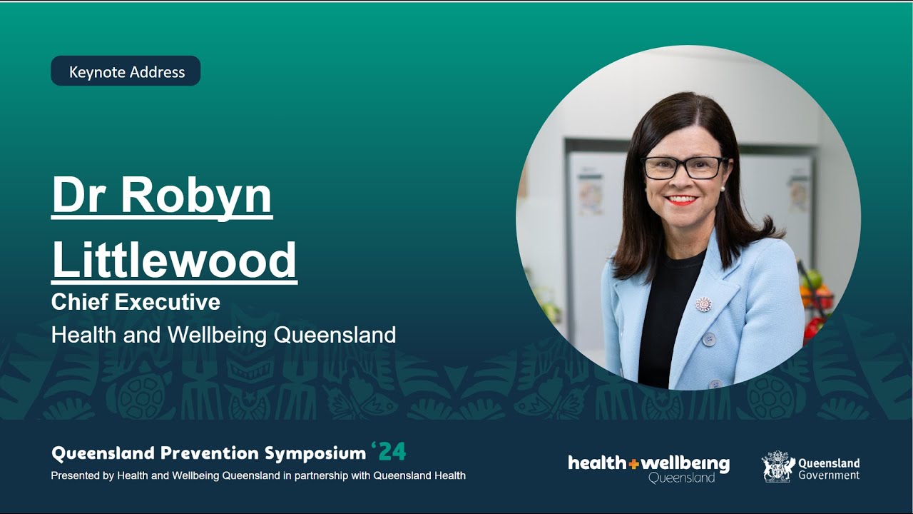 Keynote Address: Robyn | Queensland Prevention Symposium 2024 - YouTube