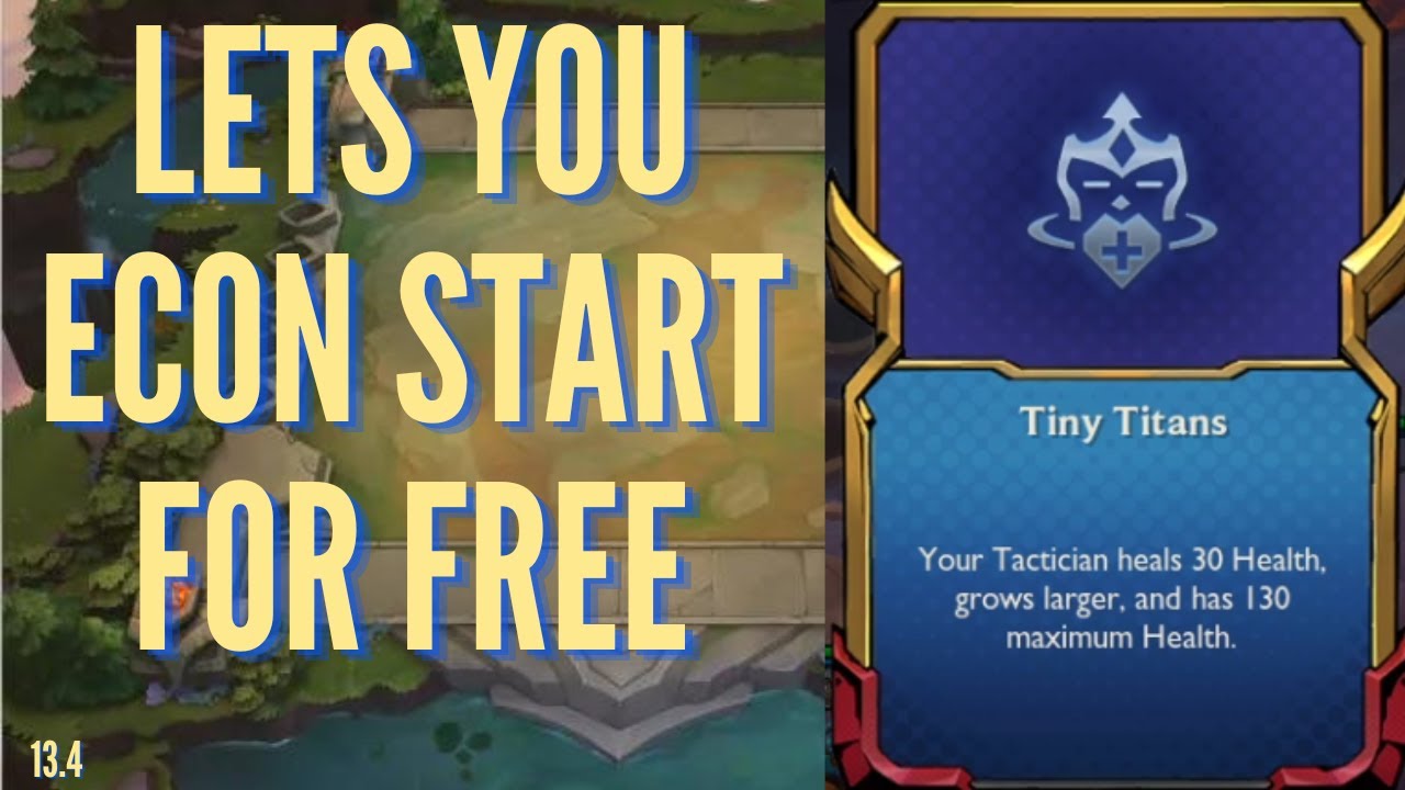 Tiny Titans lets you econ start so easy its insane | tft set 8 ranked | - YouTube