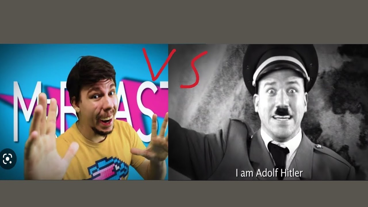 Adolf Hitler vs mrbeast - YouTube