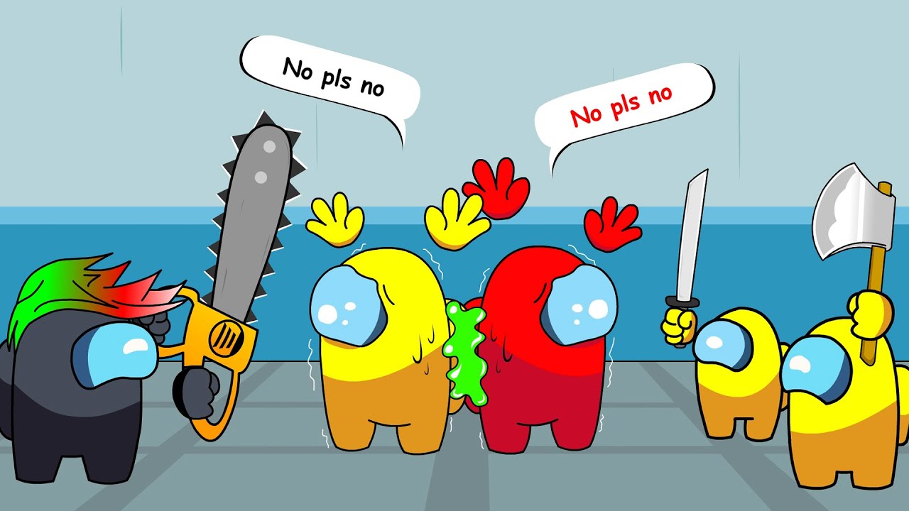 Red Stick with Yellow - Among Us But Mama is Angry Season 18 - Part 5 ...