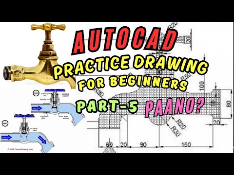 IMPORTANT PRACTICE DRAWING IN AUTOCAD STEP BY STEP DISCUSSION. - YouTube