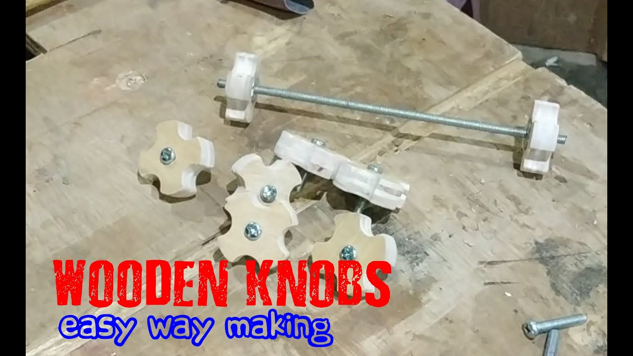 DIY Wooden Knobs From Plywood | WorkshopToday - YouTube