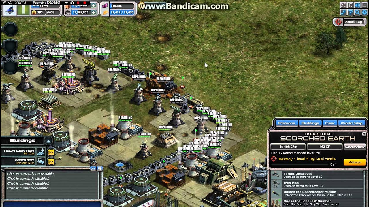 War Commander level 1 Chimera - YouTube