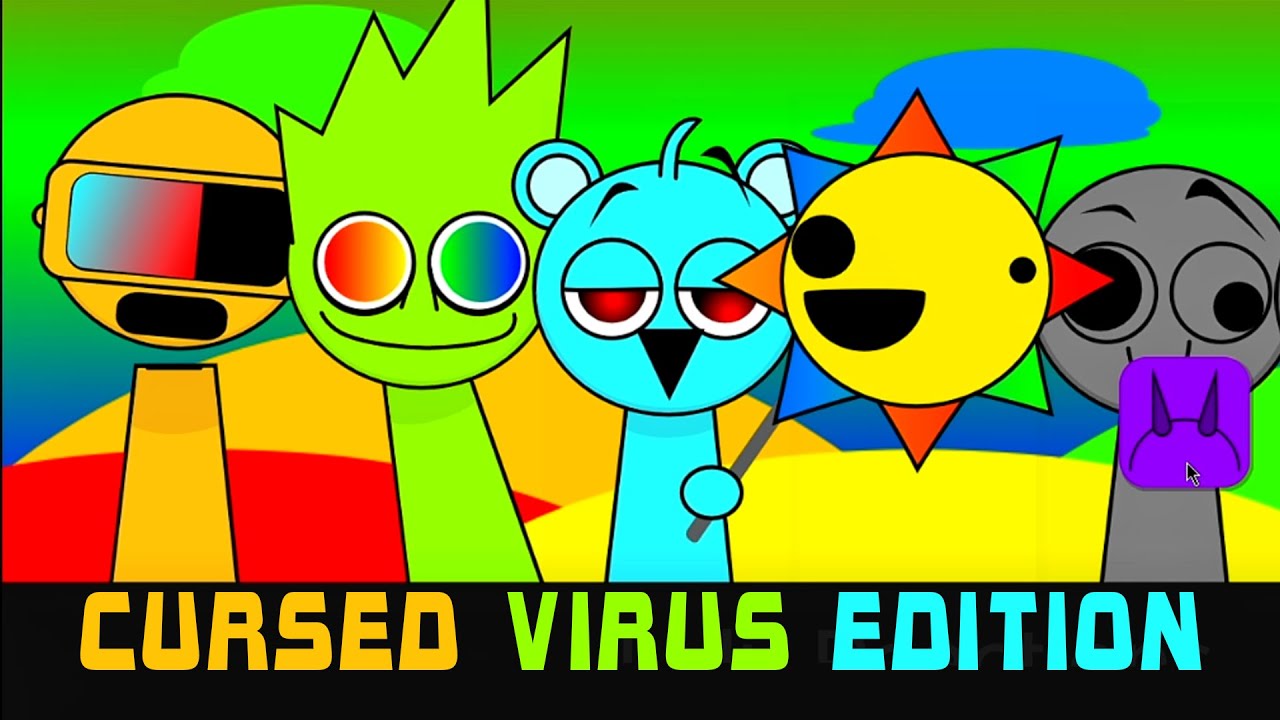 Incredibox Sprunki Cursed VIRUS Edition New MOD - All Reactions - YouTube