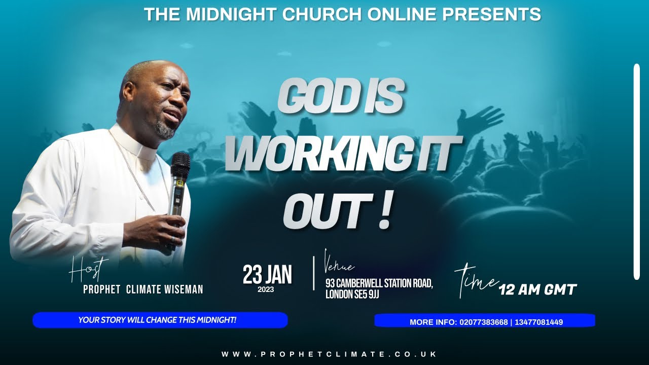 GOD IS WORKING IT OUT | MIDNIGHT DELIVERANCE SERVICE | WITH PROPHET ...