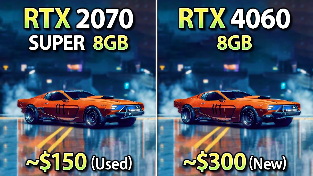 RTX 2070 Super vs RTX 4060 - Test in 12 Games (1080p) - YouTube