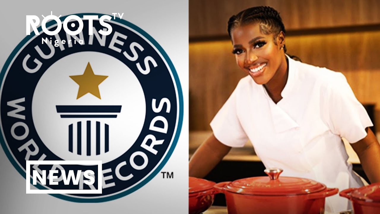 Guinness World awards Hilda Bassey longest cooking marathon. - YouTube