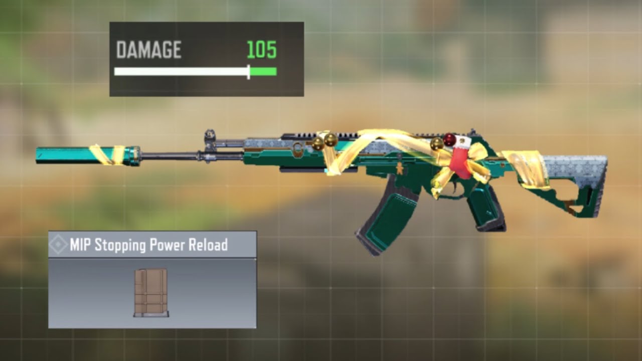 CR69 stopping power does 105 damage - YouTube