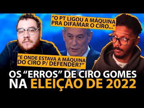 O MAIOR ERRO DE CIRO NA CAMPANHA DE 2022 - VÍDEO RESPOSTA AO FRED KREPE