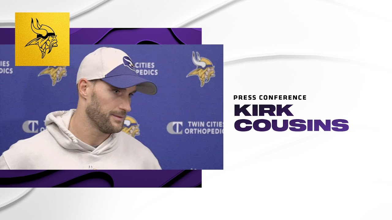 Kirk Cousins on the Offense Without Justin Jefferson & Blocking Out the ...