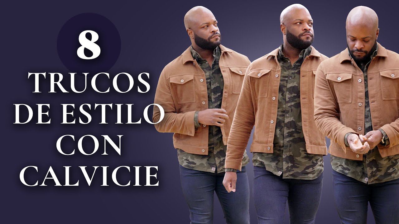 8 TRUCOS de estilo para hombres con CALVICIE (¡elegancia con poco ...