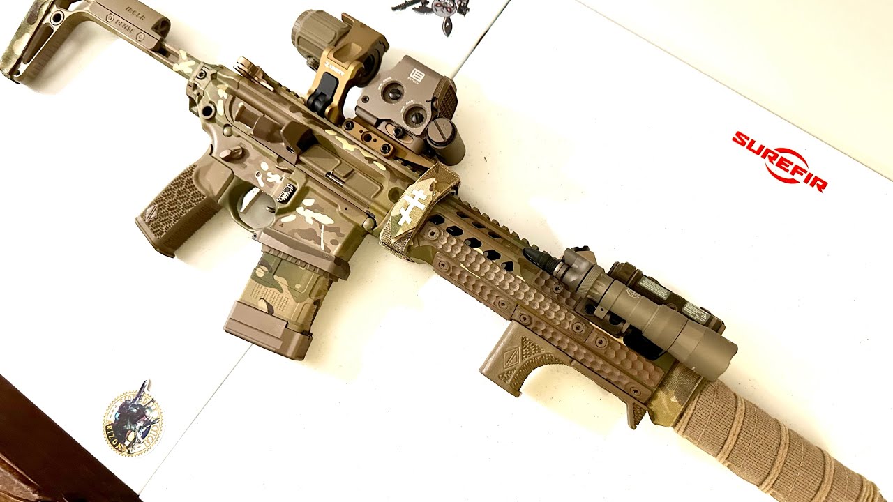 EOTECH EXPS3 & G43 Magnifier with Unity FAST riser and OMNI Mounts ...