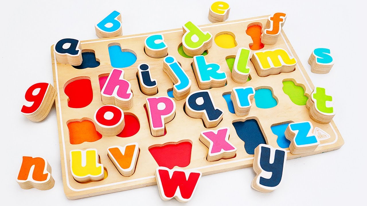 Best Learn ABC Puzzle | Alphabet Game in a Giant Dollhouse | Preschool ...