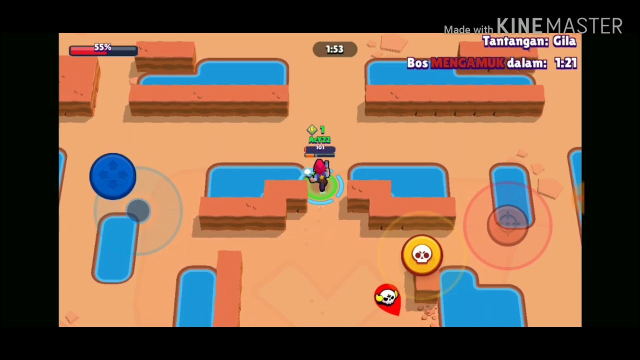 Main tantangan GILA, brawl stars 🇮🇩 - supercell - YouTube