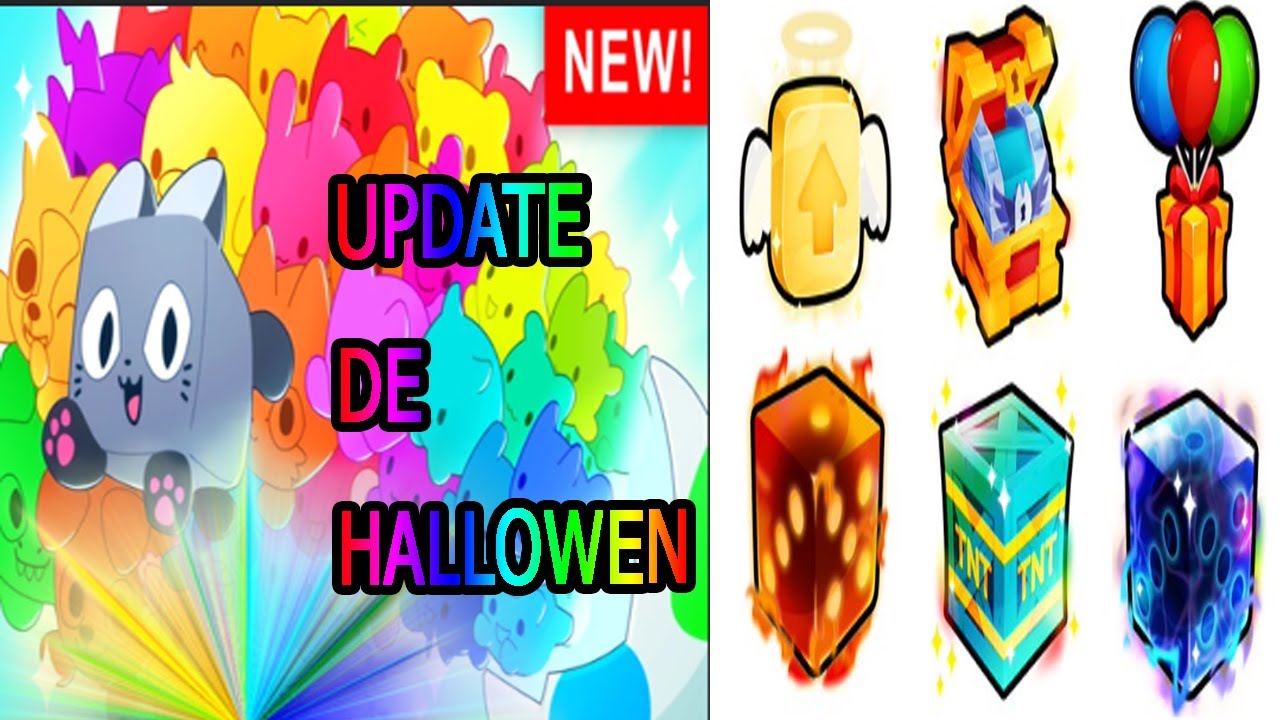 UPDATE DE HALLOWEN do PET GO !!! (ROBLOX) #70K - YouTube